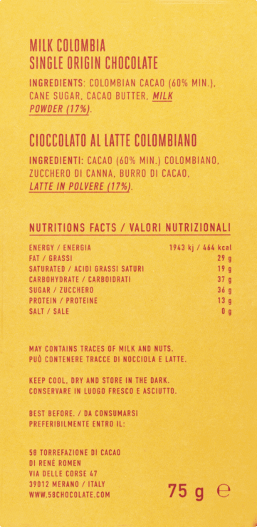 Products - 58Chocolate